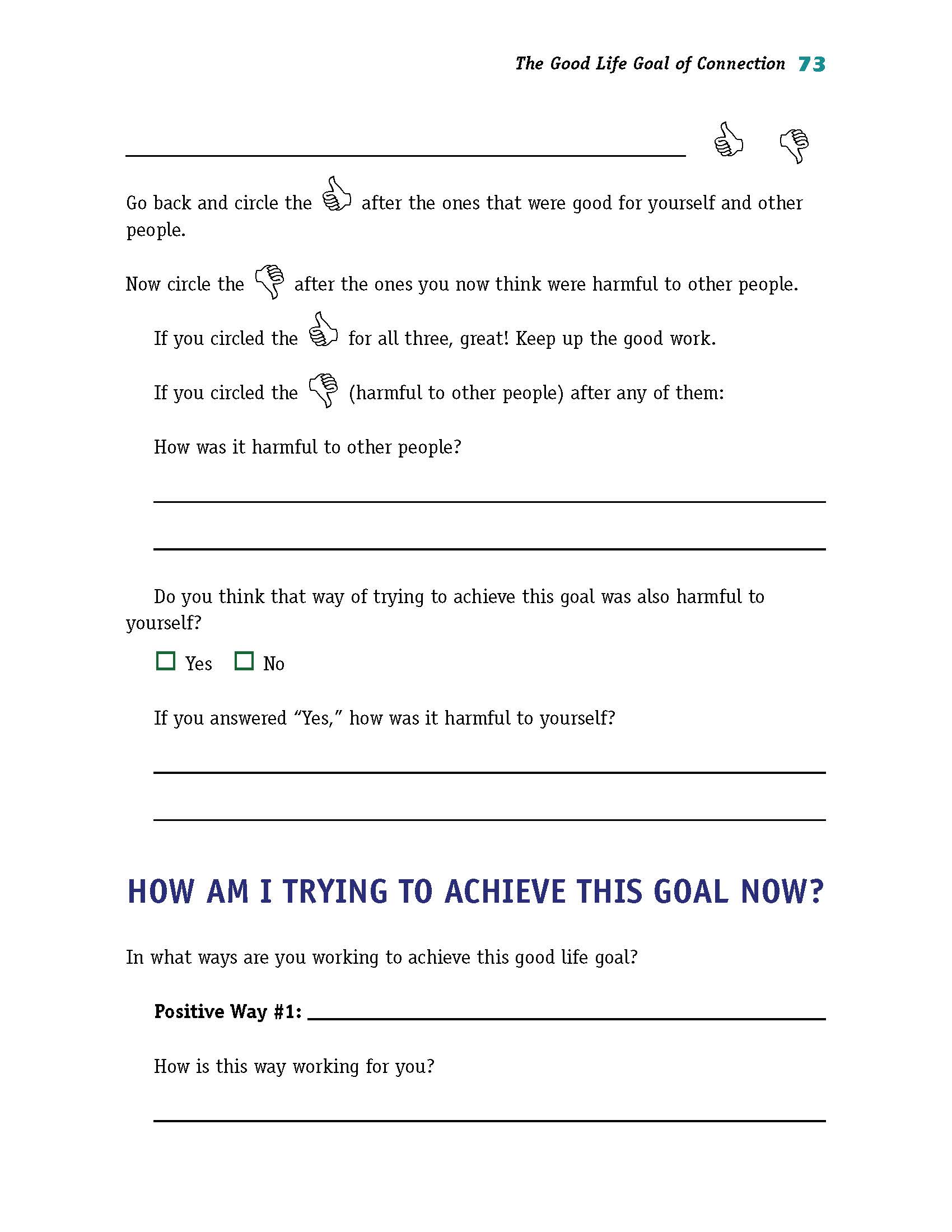 Chapter 9 – The Good Life Goal of Connection | Safer Society Foundation