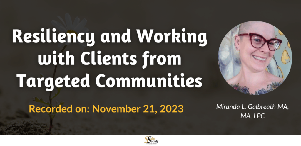 Webinars: Compassion and Empathy | Safer Society Foundation